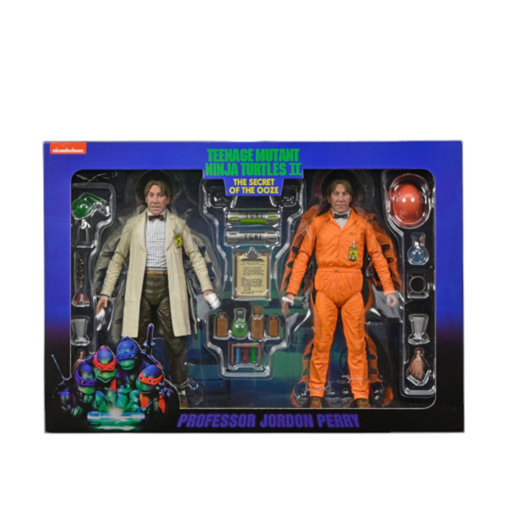 TMNT Movie: The Secret of the Ooze - Professor Jordon Perry 2-Pack en ...